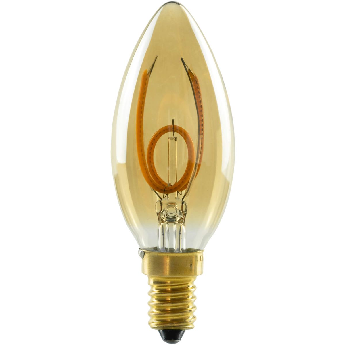Segula Soft LED Candle E14 B35 Golden - 160lm 1900K - Dimmable