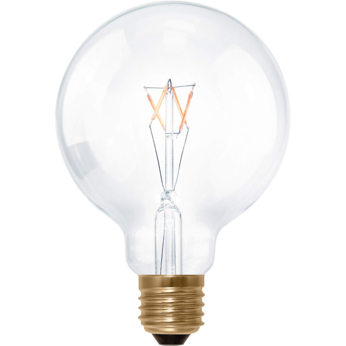 Segula Vintage LED Globe E27 G95 Clear - 260lm 2200K - Dimmable