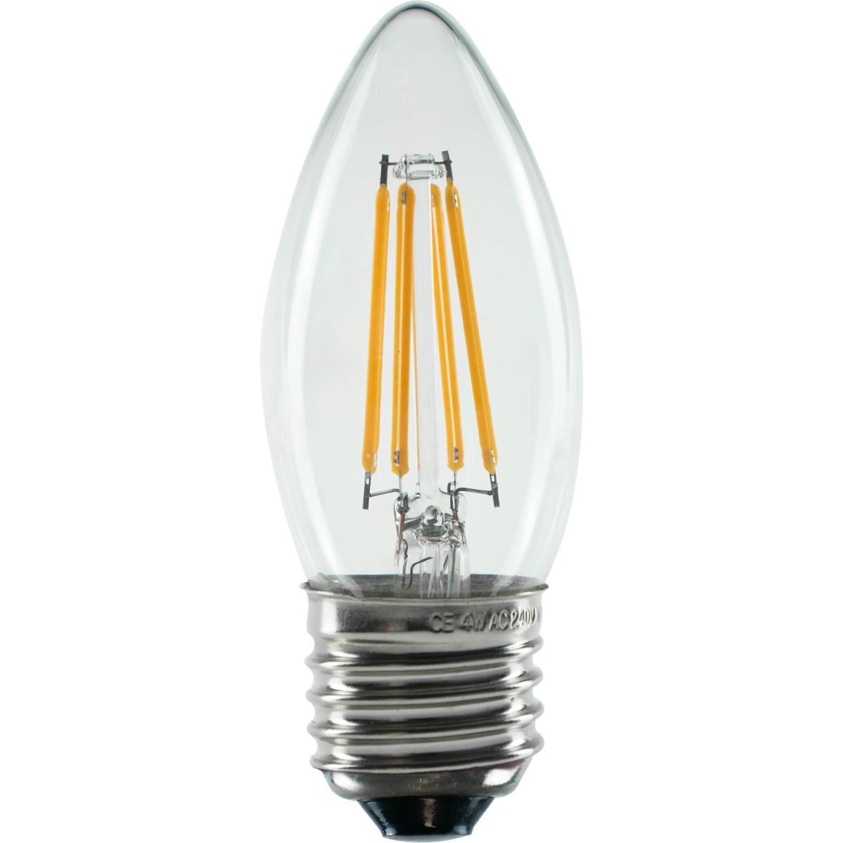 Segula Vintage LED Candle E27 B35 Clear - 270lm 2700K - Dimmable