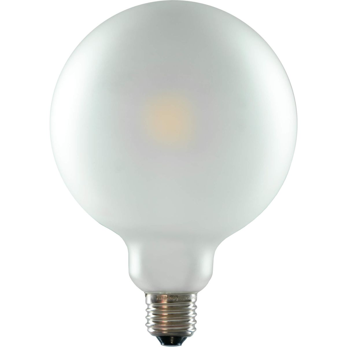 Segula Vintage LED Globe E27 G125 Satin Finish - 650lm 2700K - Dimmabl