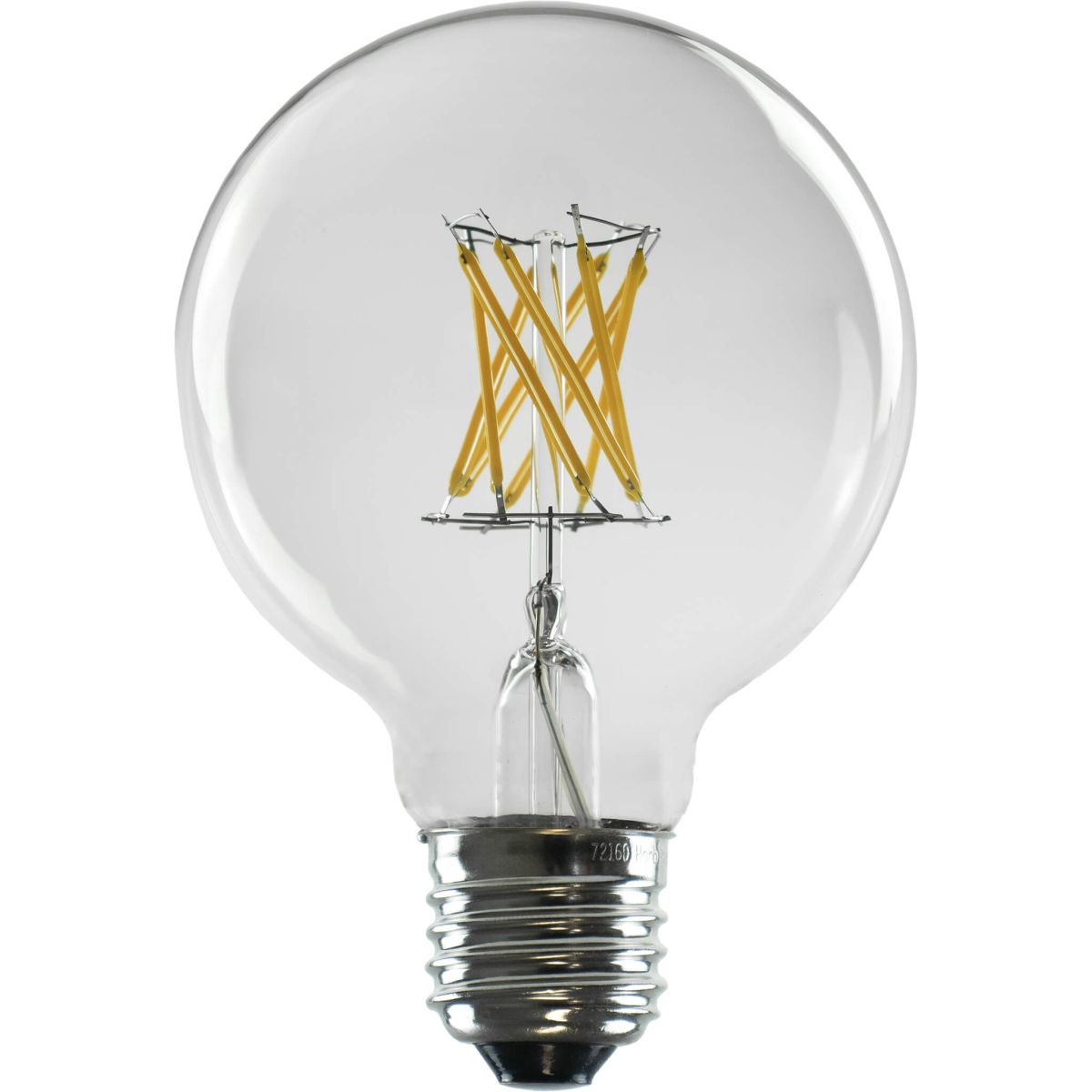 Segula Vintage LED Globe E27 G80 Clear - 650lm 2700K - Dimmable