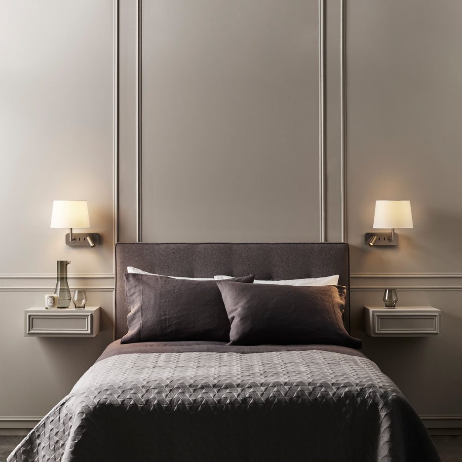 Astro Side by Side Bedside Wall Lamp