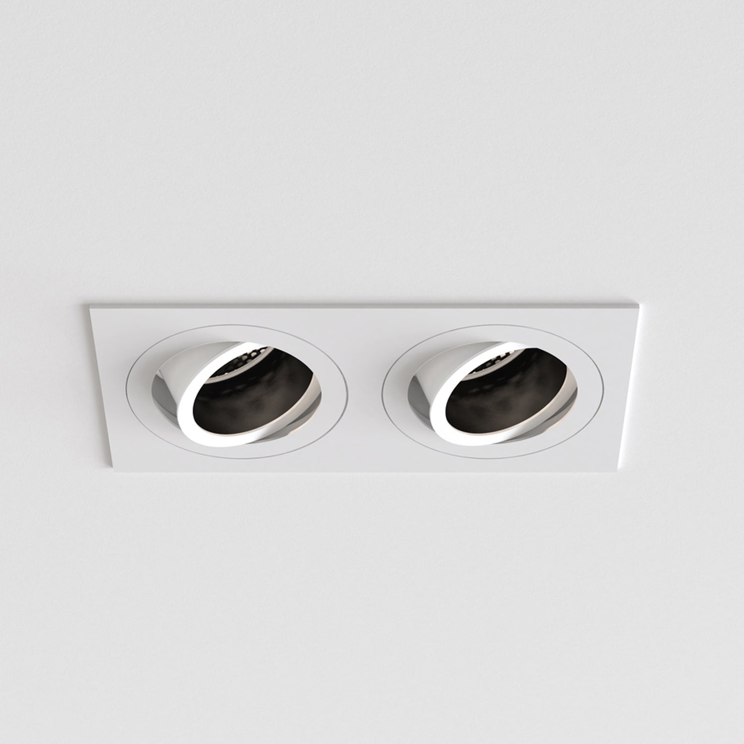 Astro Pinhole Square Twin Adjustable Recessed Spotlight