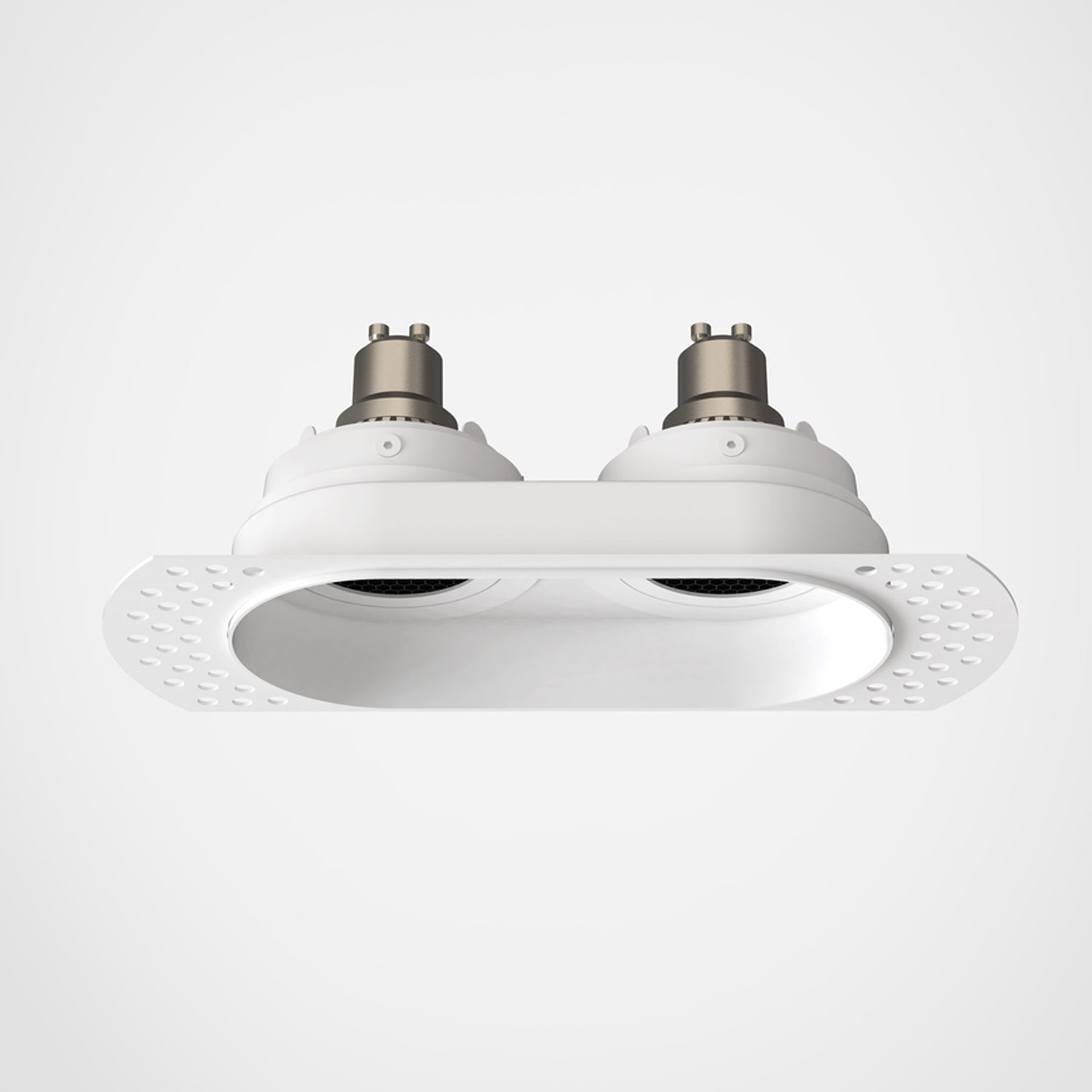 Astro Trimless Round Twin Adjustable Recessed Spotlight | LampTwist