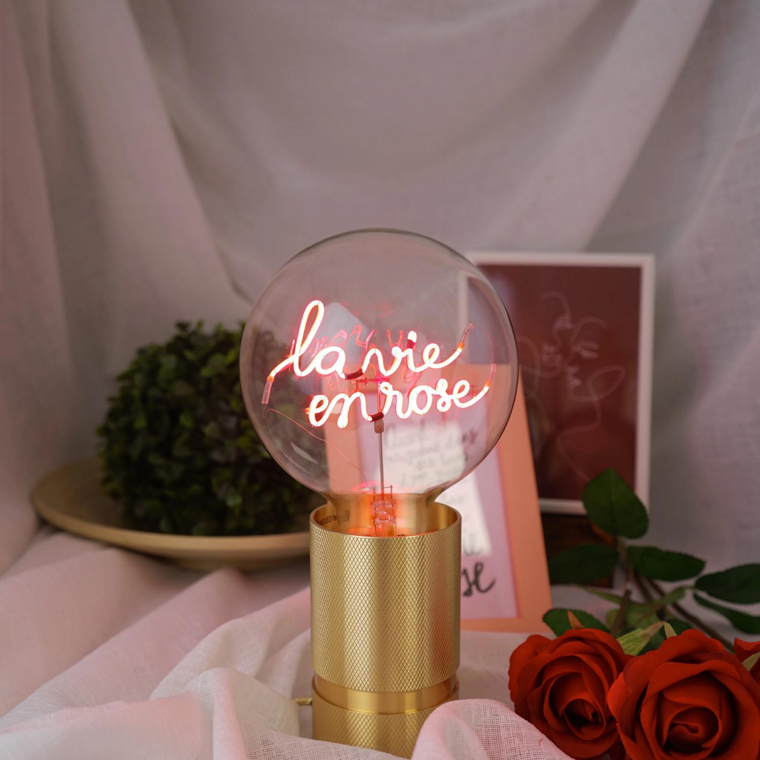MITB by Elements Lighting La vie en rose E27 Bulb | LampTwist