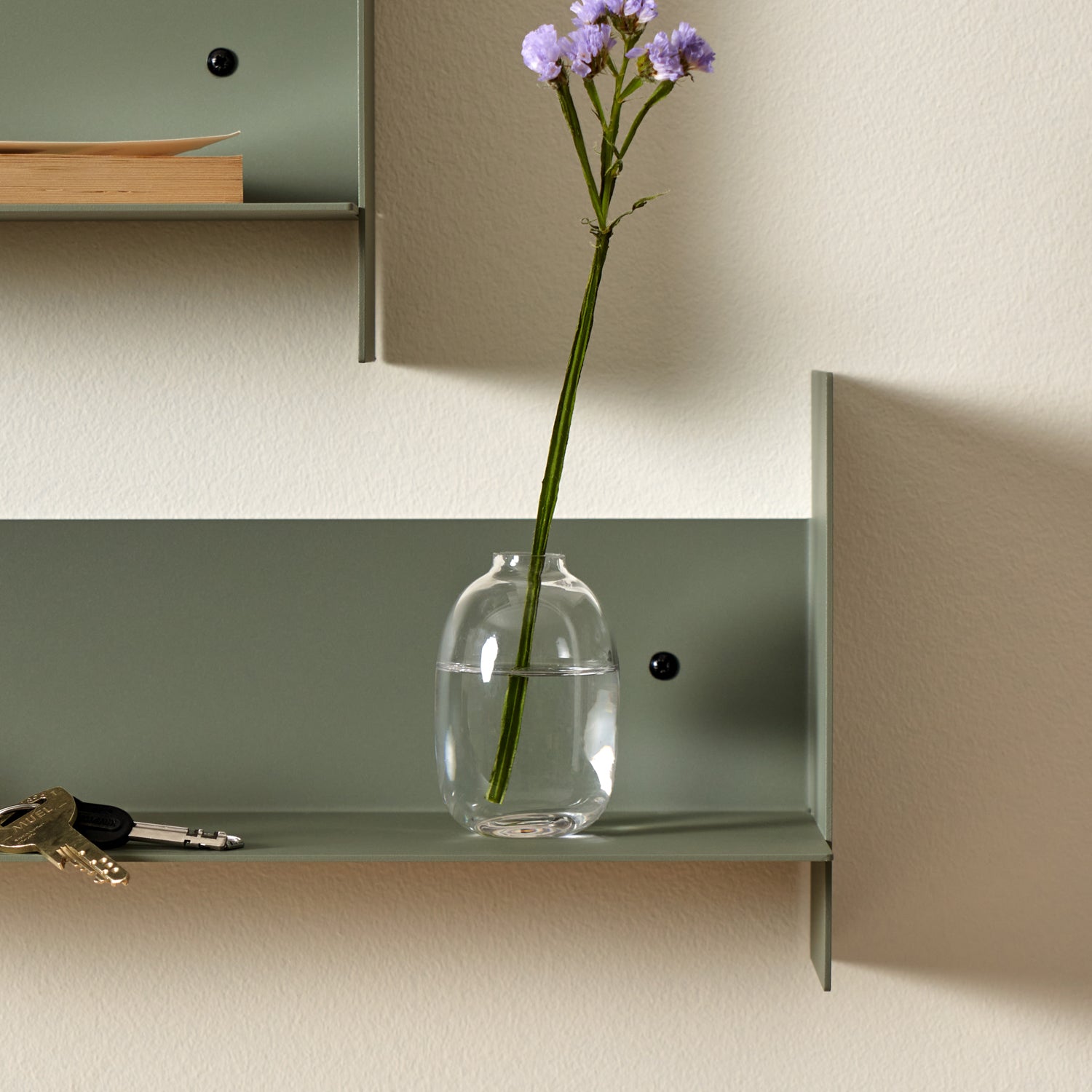 Tiptoe Pli Steel Wall Shelf | LampTwist