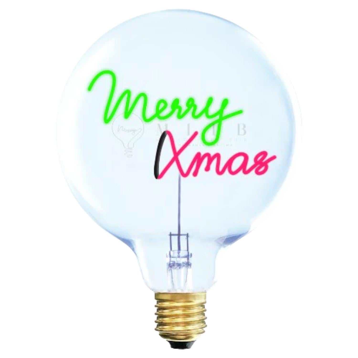 MITB by Elements Lighting Merry Xmas E27 Bulb | LampTwist