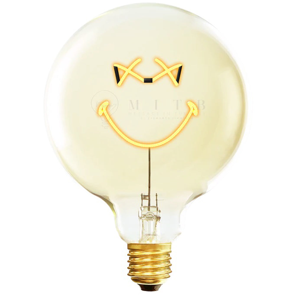 MITB by Elements Lighting Smiley World XX E27 Bulb | LampTwist