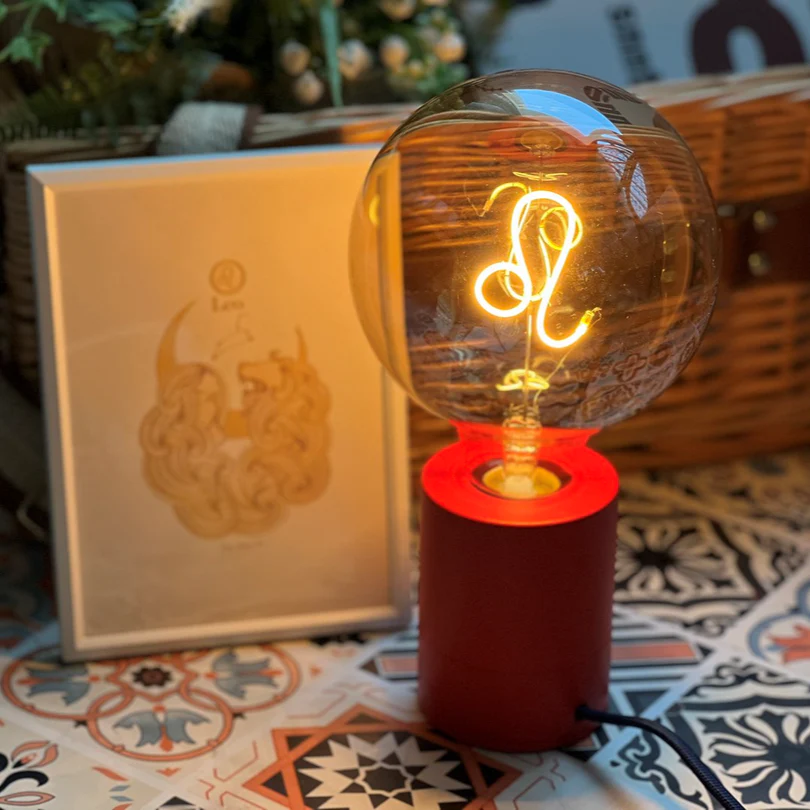 MITB by Elements Lighting Zodiac Leo E27 Bulb | LampTwist