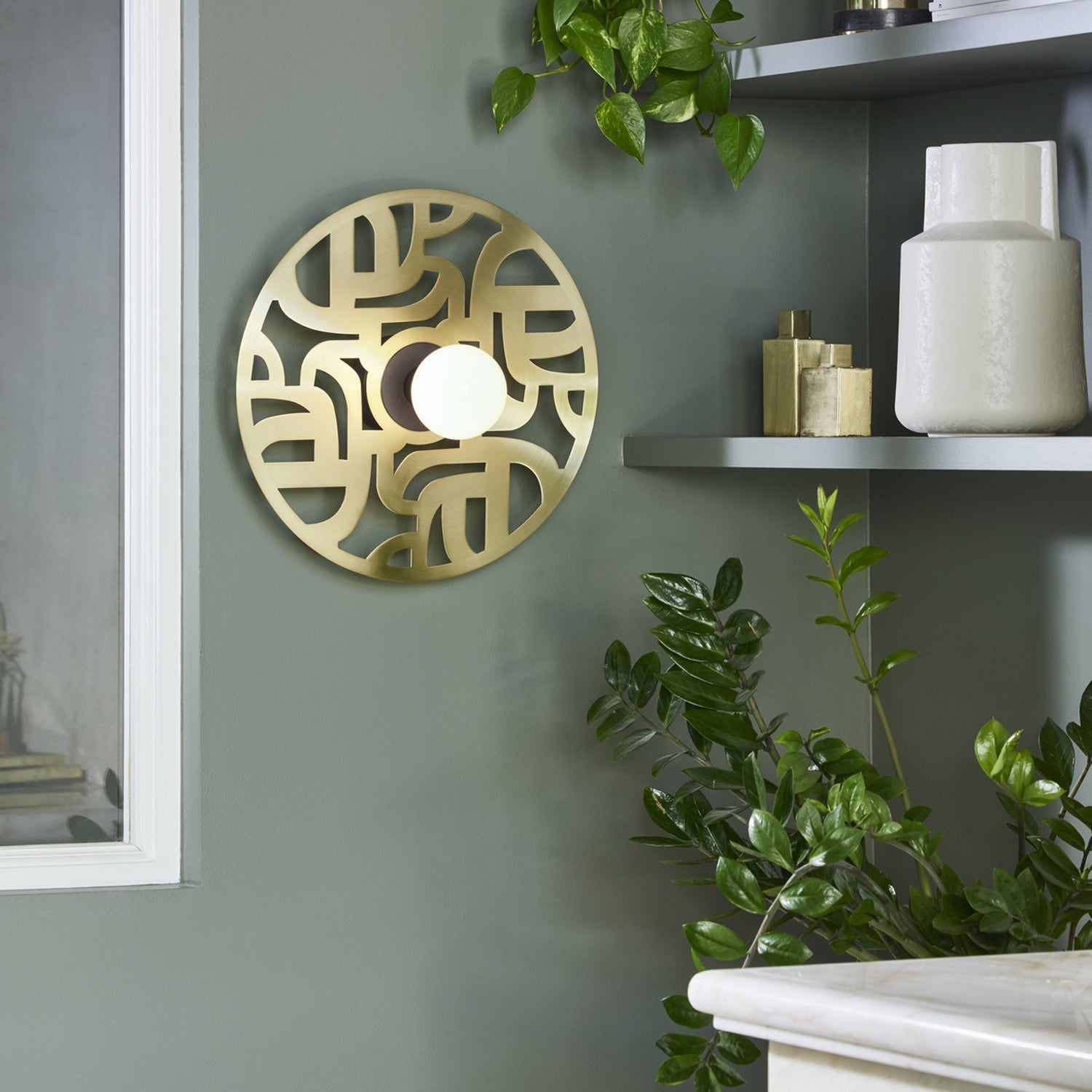 Market Set Labyrinthe Wall Lamp | LampTwist