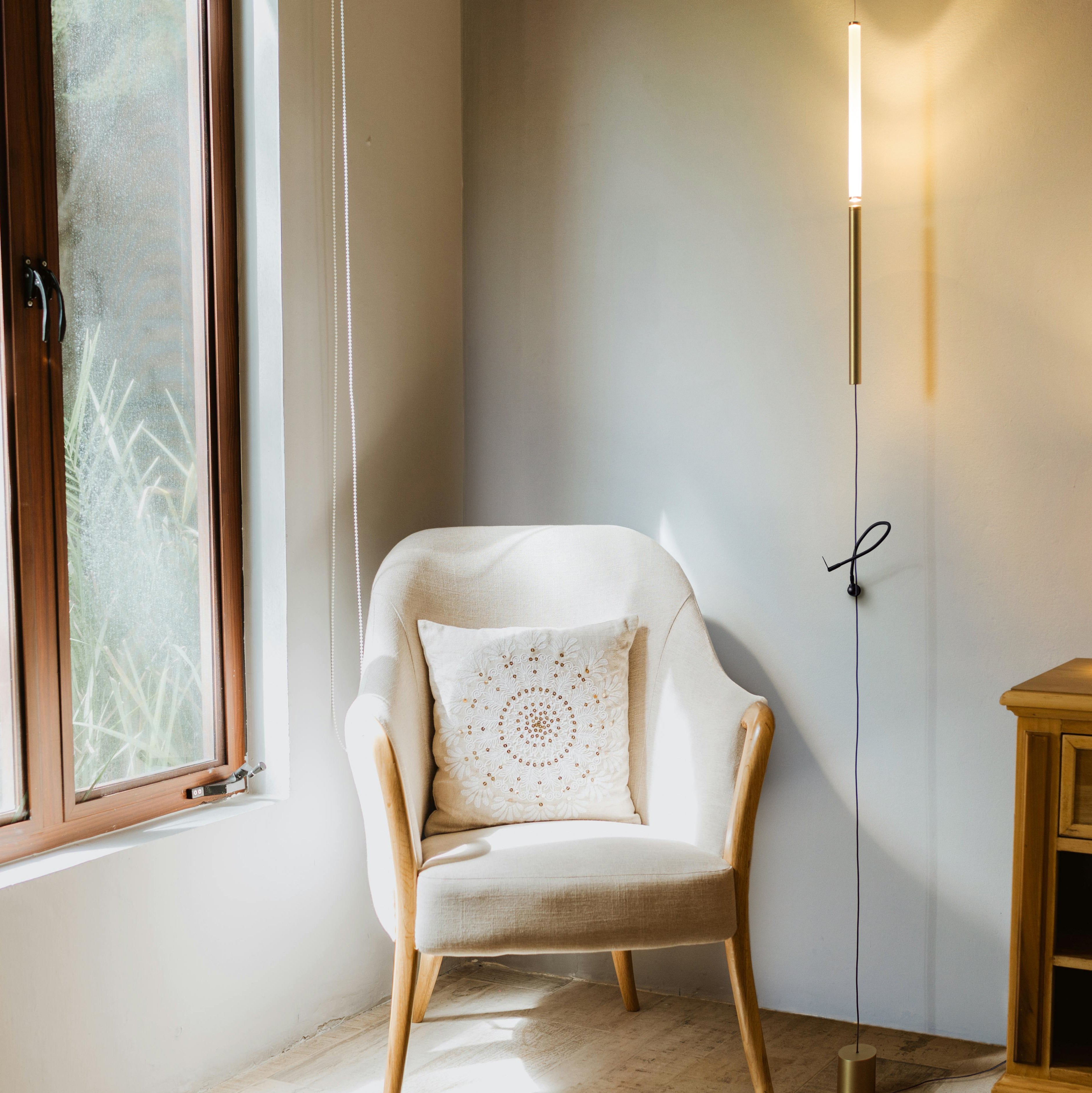 OliveLab Equilibrio Floor Lamp with Servoluce Wall Lamp | LampTwist