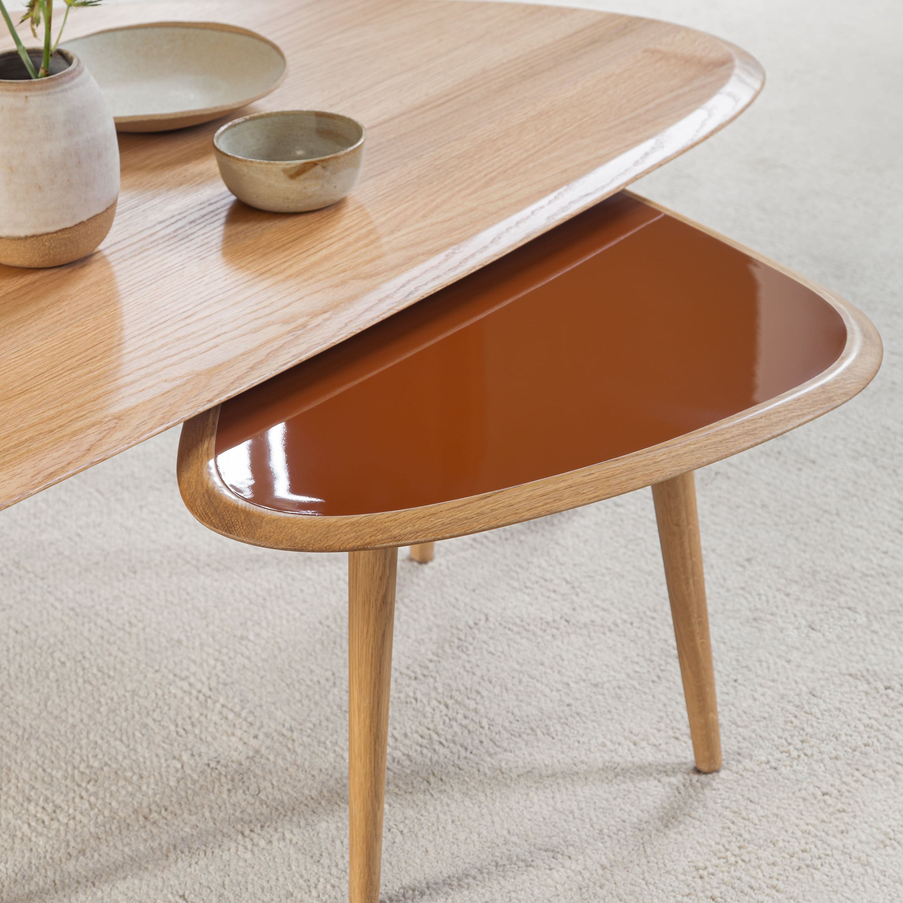 Red Edition Small 50's Coffee Table