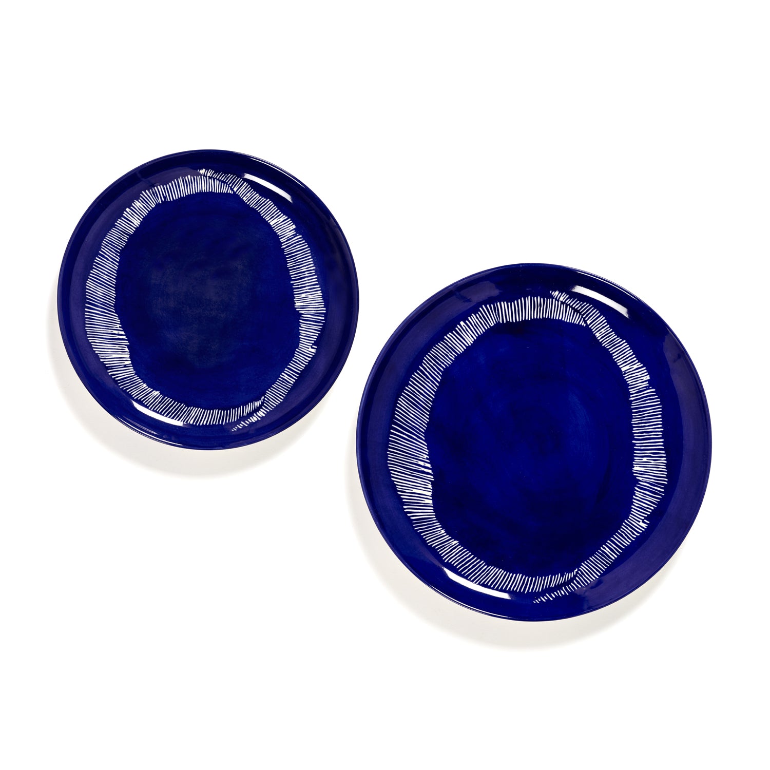 Serax Feast Starter Plate Stripes - Set of 2