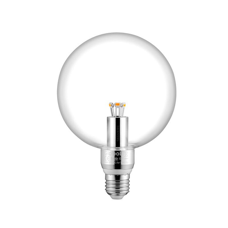 Flos Global LED Bulb E27 G125 Clear - 200lm 2500K - Dimmable | LampTwist