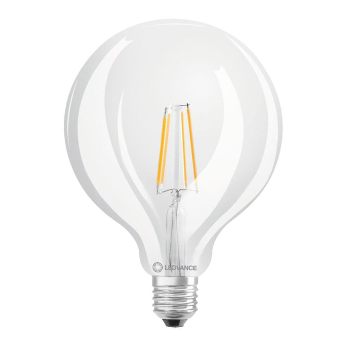 Ledvance Classic Led E27 G125 Clear - 1521lm 2700K - Dimmable | LampTwist