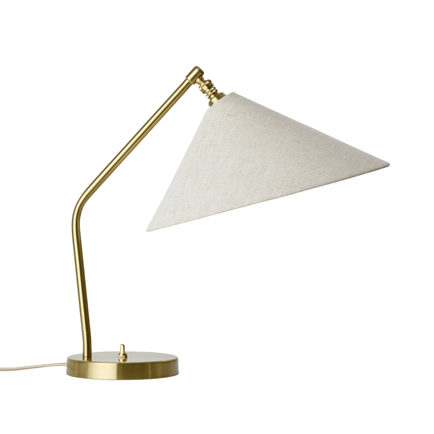 Gubi Gräshoppa Table Lamp with Fabric Shade | LampTwist