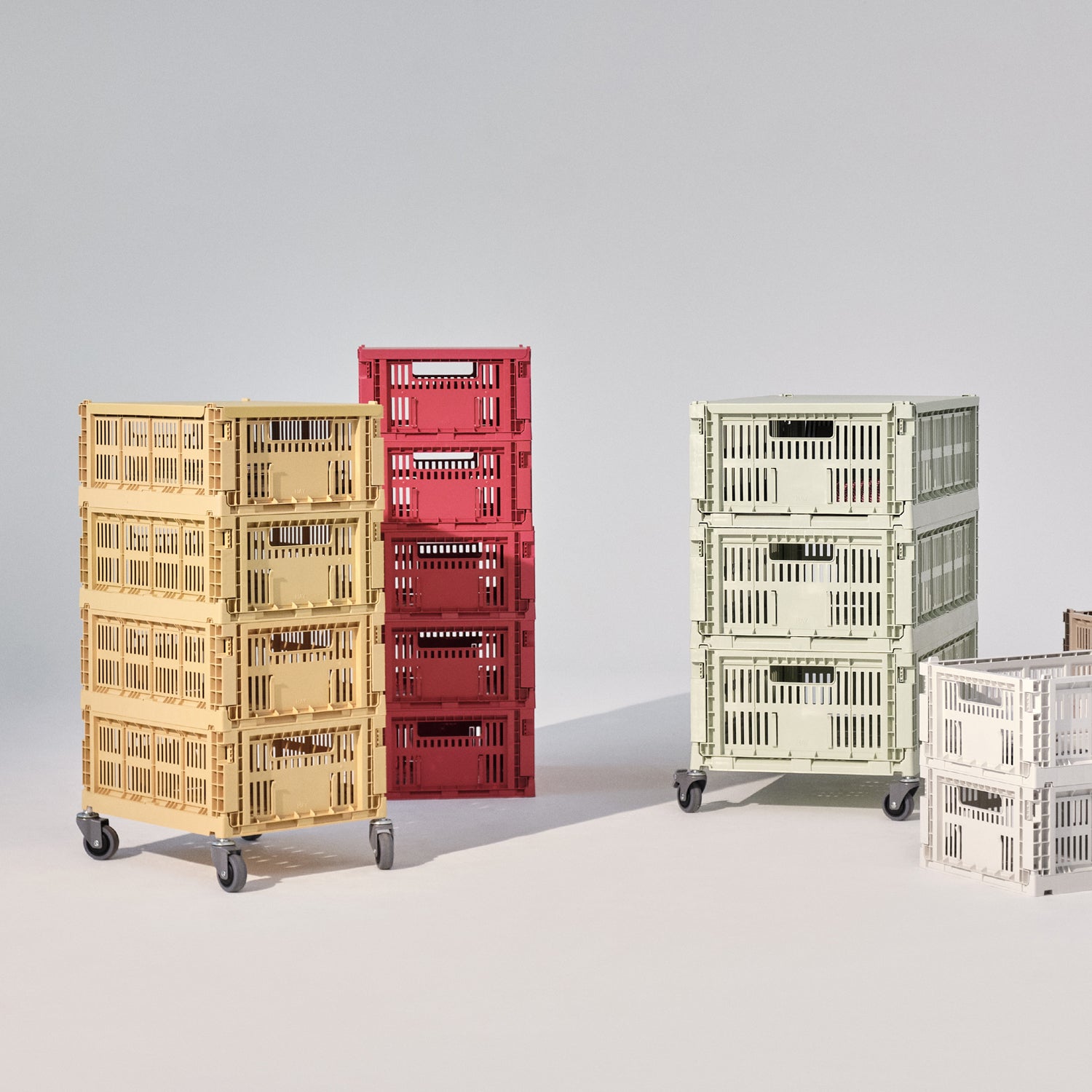 Hay Colour Crate Wheels