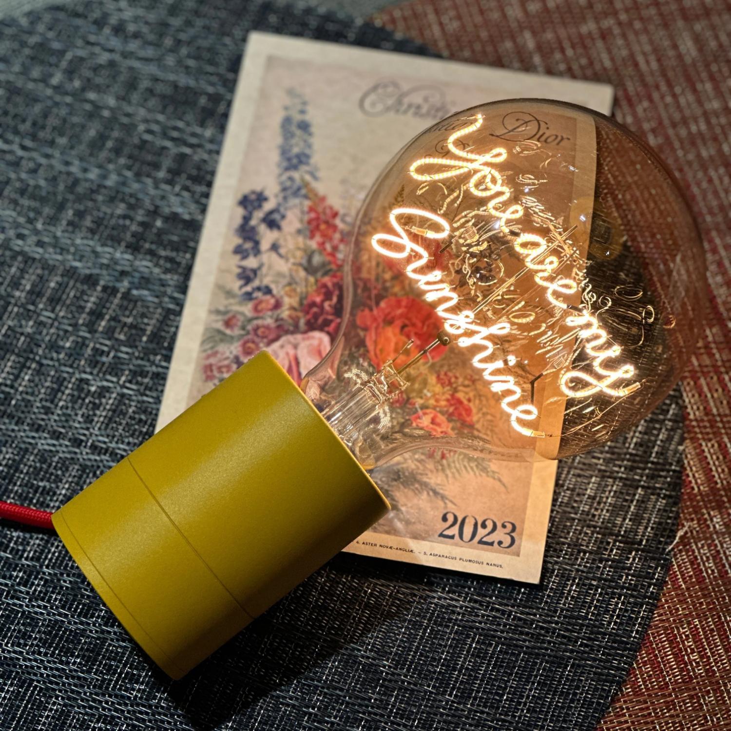 MITB by Elements Lighting You are my sunshine E27 Bulb | LampTwist