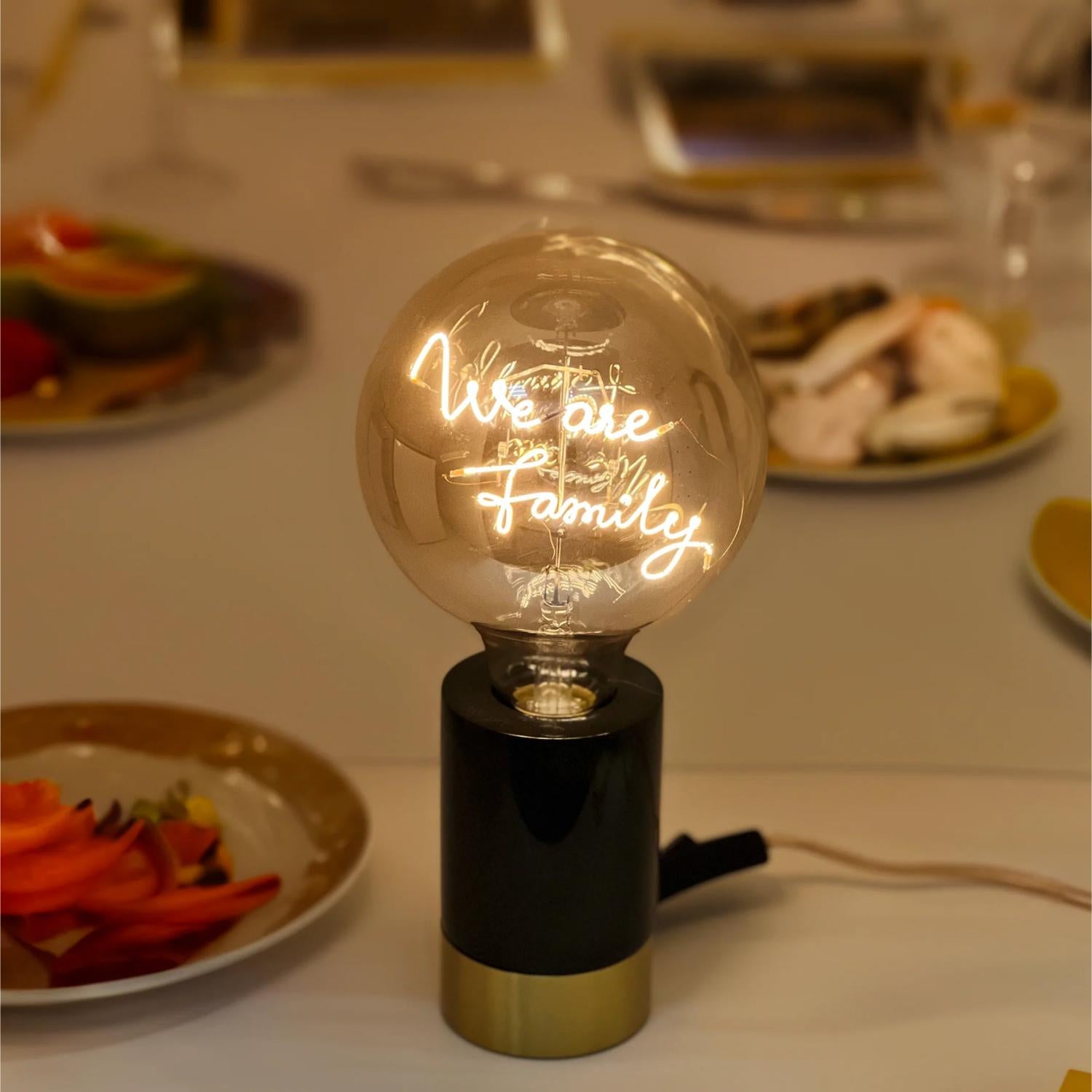 MITB by Elements Lighting We are family E27 Bulb | LampTwist