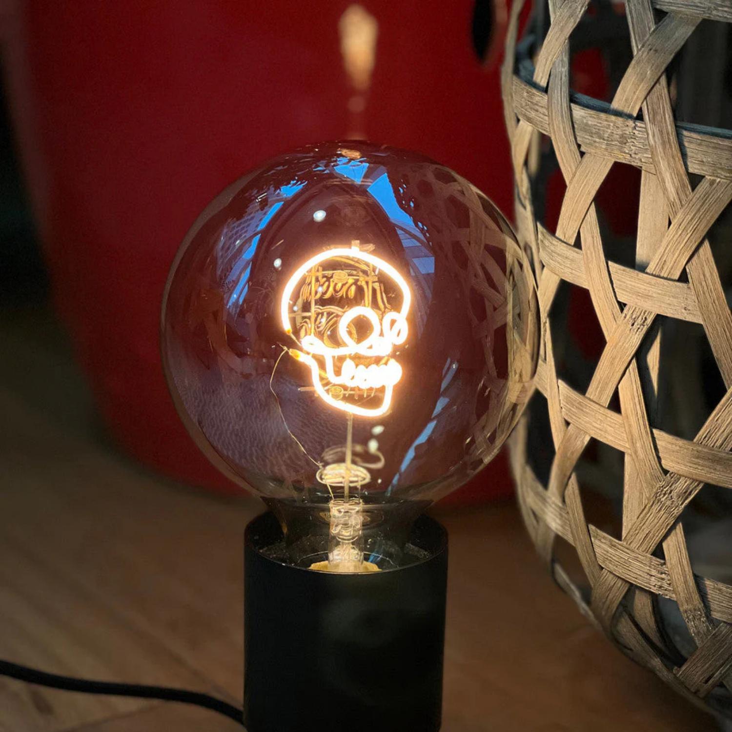 MITB by Elements Lighting Skull E27 Bulb | LampTwist