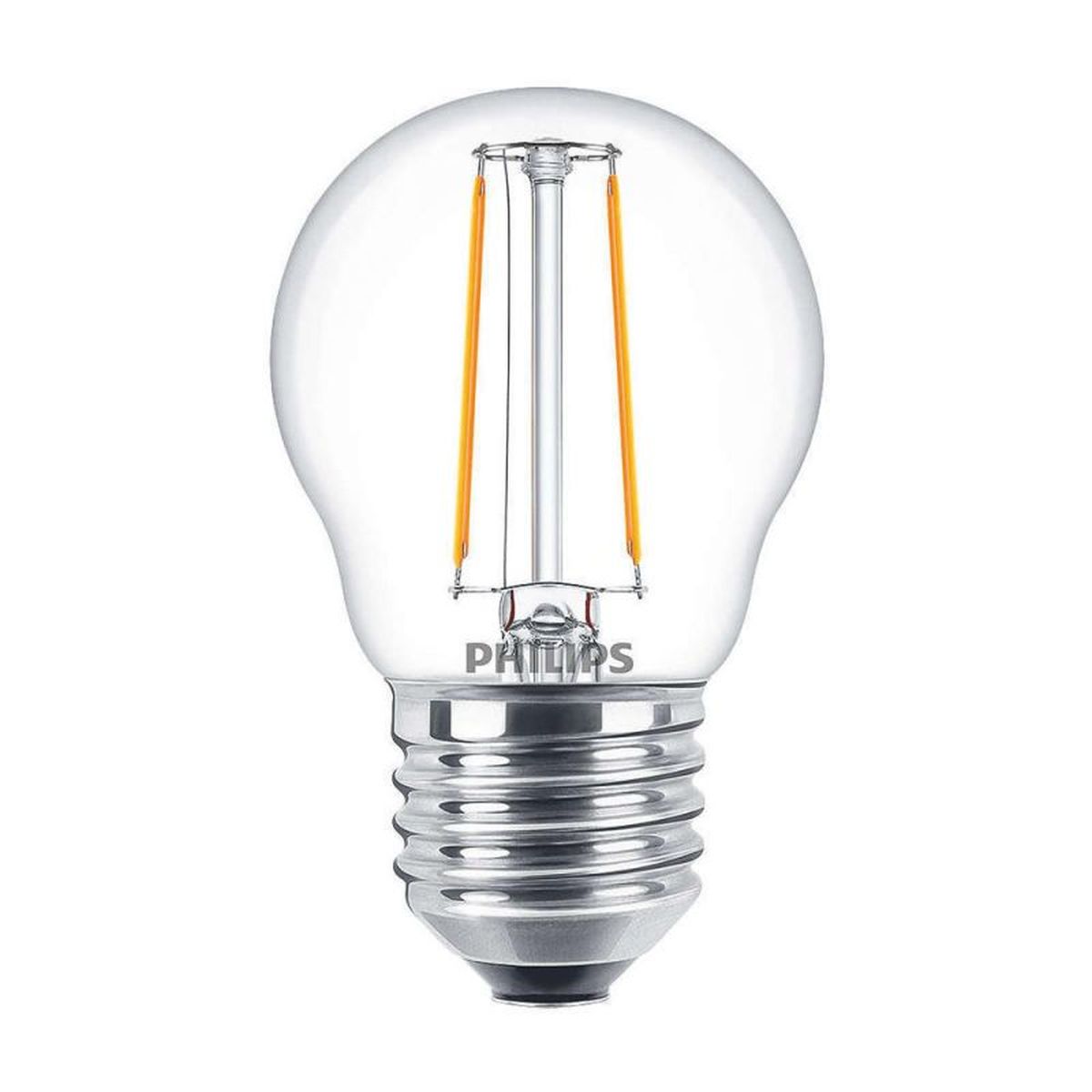 Philips Corepro LED Bulb E27 P45 Clear - 250lm 2700K - Not Dimmable