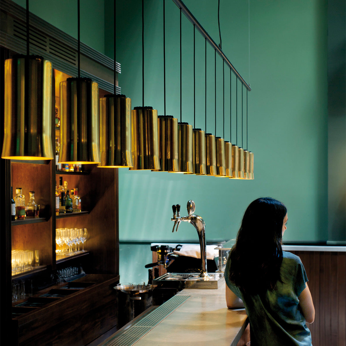 Santa & Cole Cirio Lineal Suspension 3 Modules