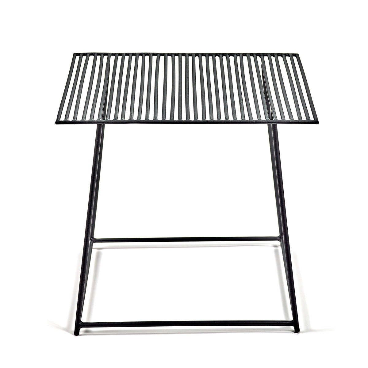 Serax Side Table Filippo Black Metal Sculptures