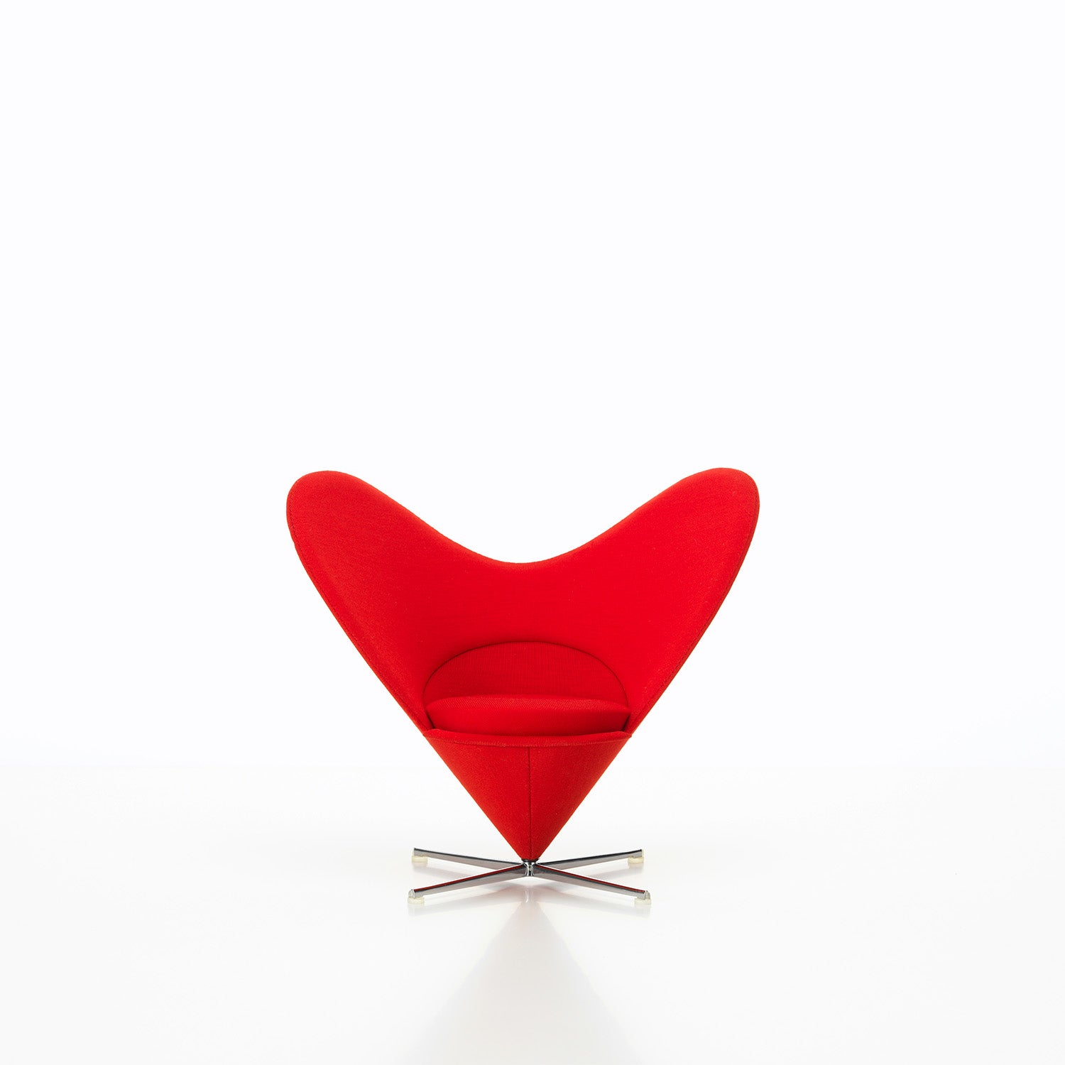 Vitra Miniatures Collection Heart-Shaped Cone Chair by Panton | LampTwist