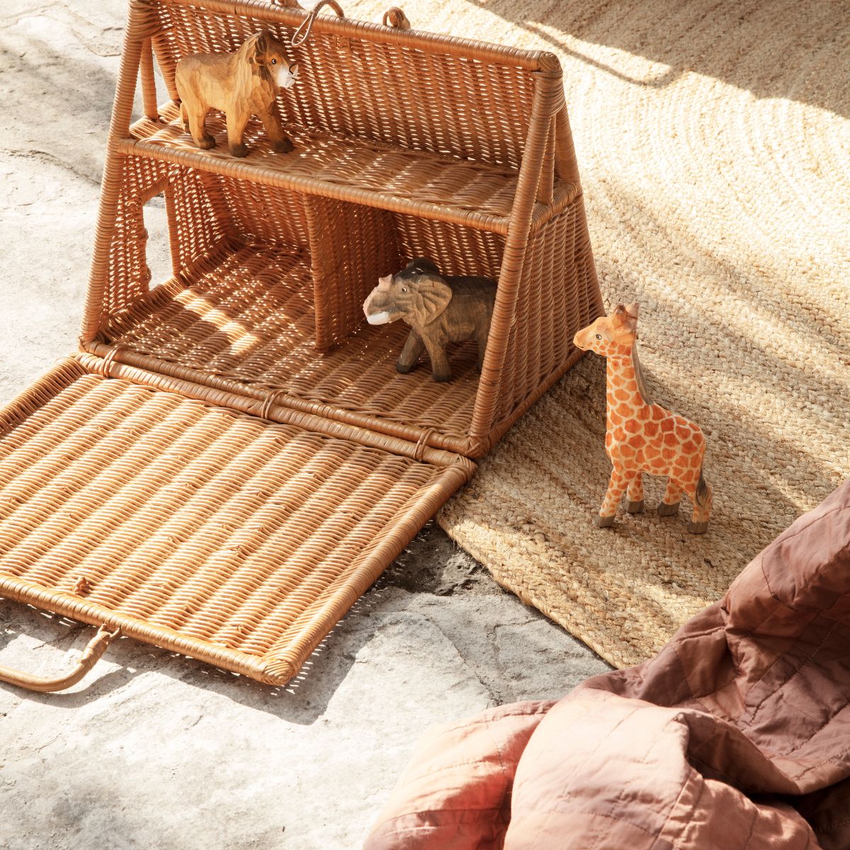 Ferm Living Animal Hand Carved Toy | LampTwist