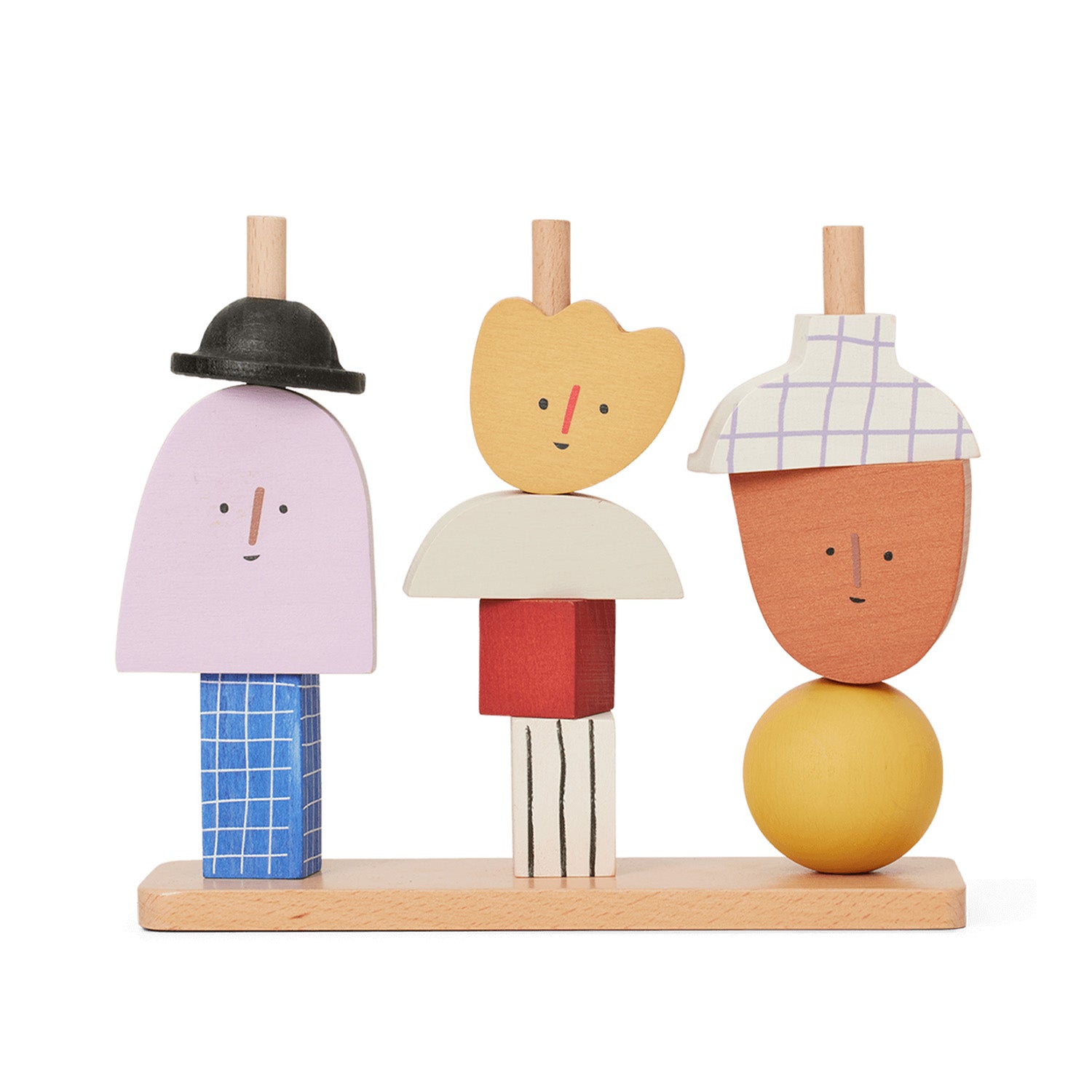 Ferm Living Character Stacking Blocks