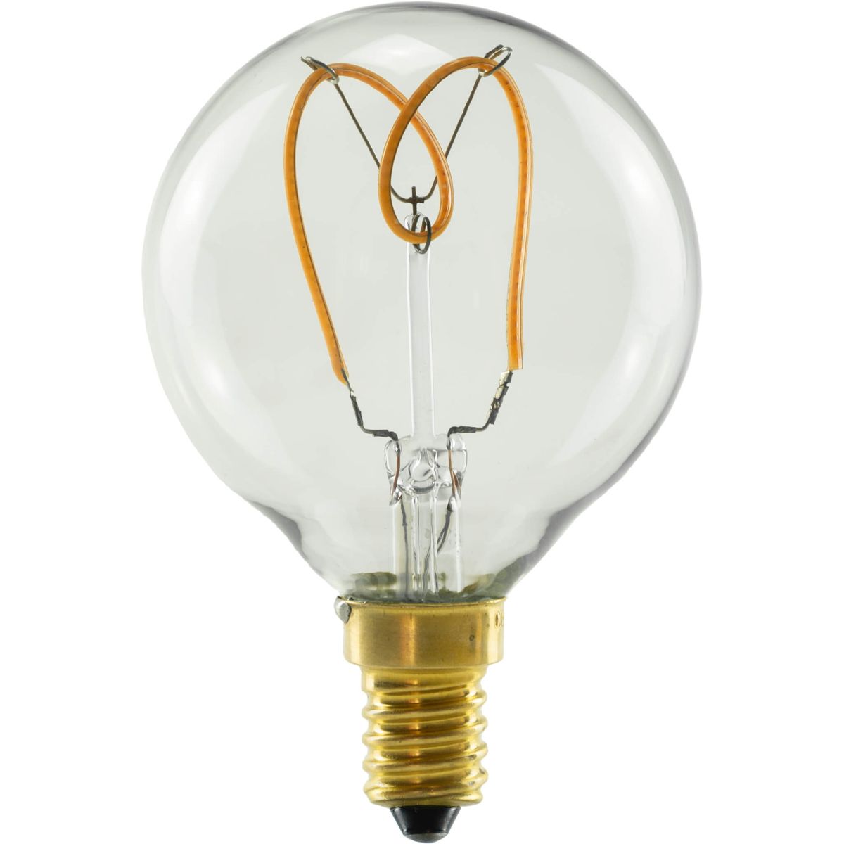 Segula Soft LED Globe E14 G60 Clear - 190lm 2200K - Dimmable