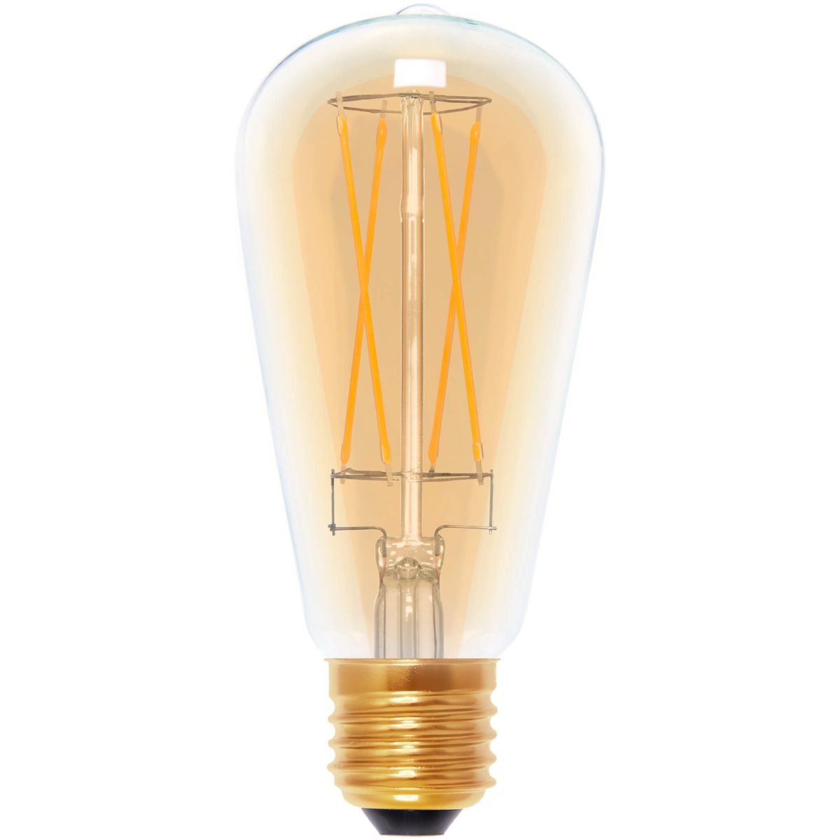 Segula Vintage LED Rustica Long Style E27 ST65 Golden - 400lm 2200K