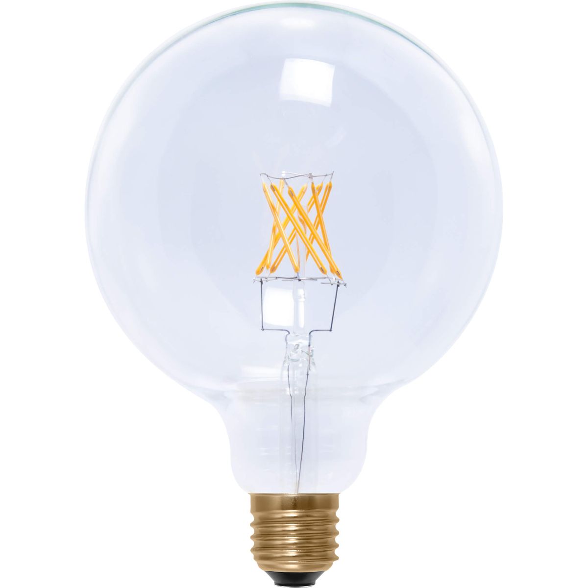 Segula Vintage LED Globe E27 G125 Clear - 400lm 2200K - Dimmable