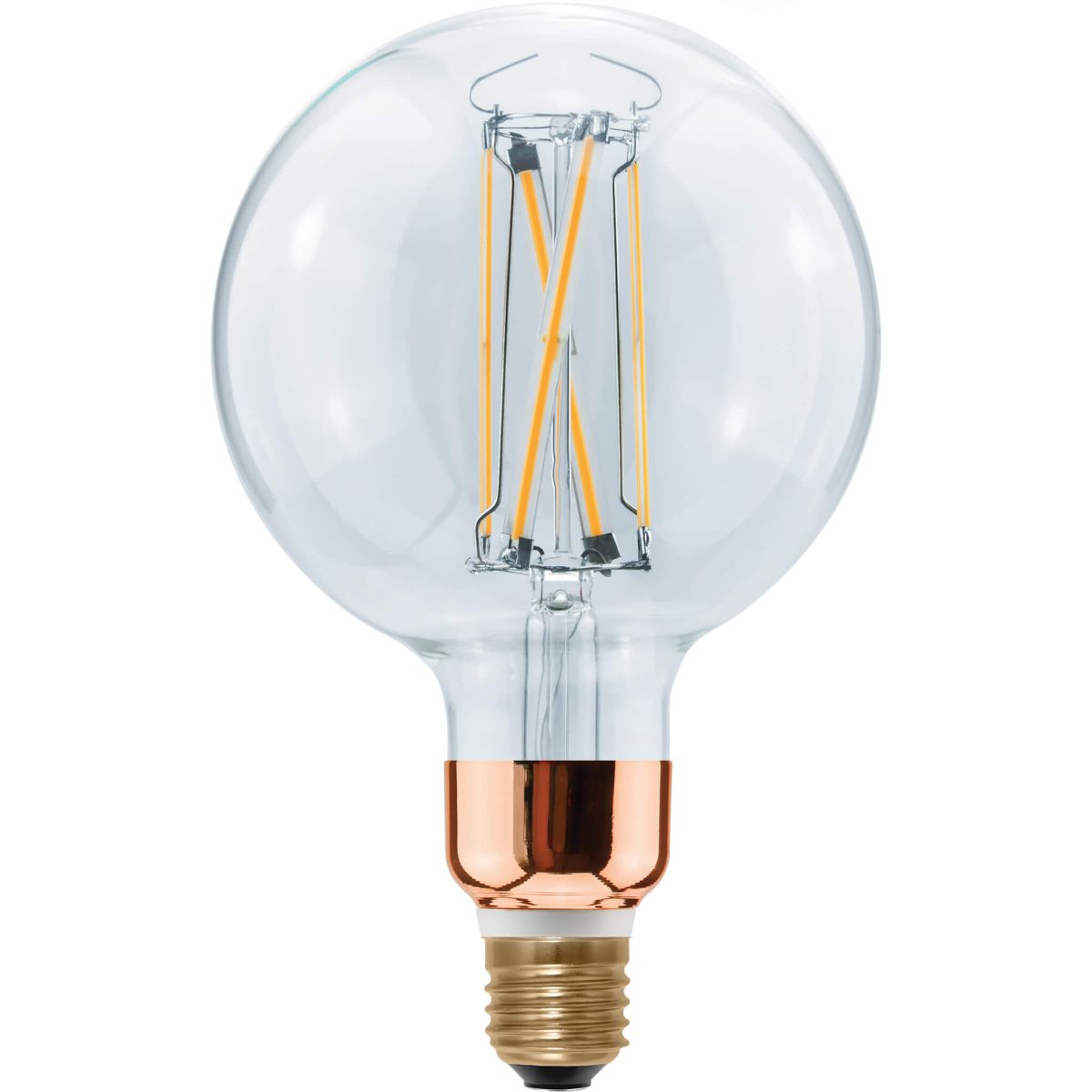 Segula Bright LED Globe High Brightness E27 G125 Clear - 1100lm 1900K