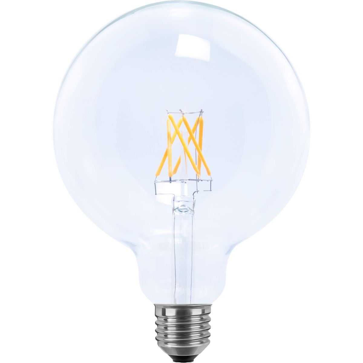 Segula Vintage LED Globe E27 G125 Clear - 650lm 2700K - Dimmable