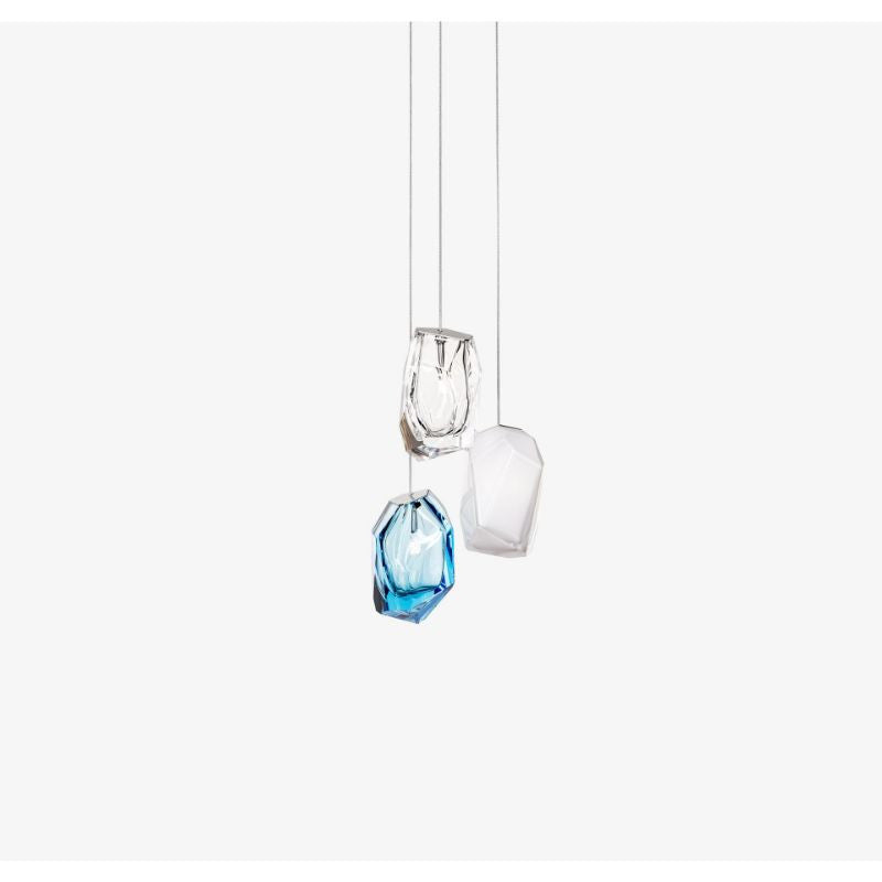 Lasvit Crystal Rock Cluster of 3