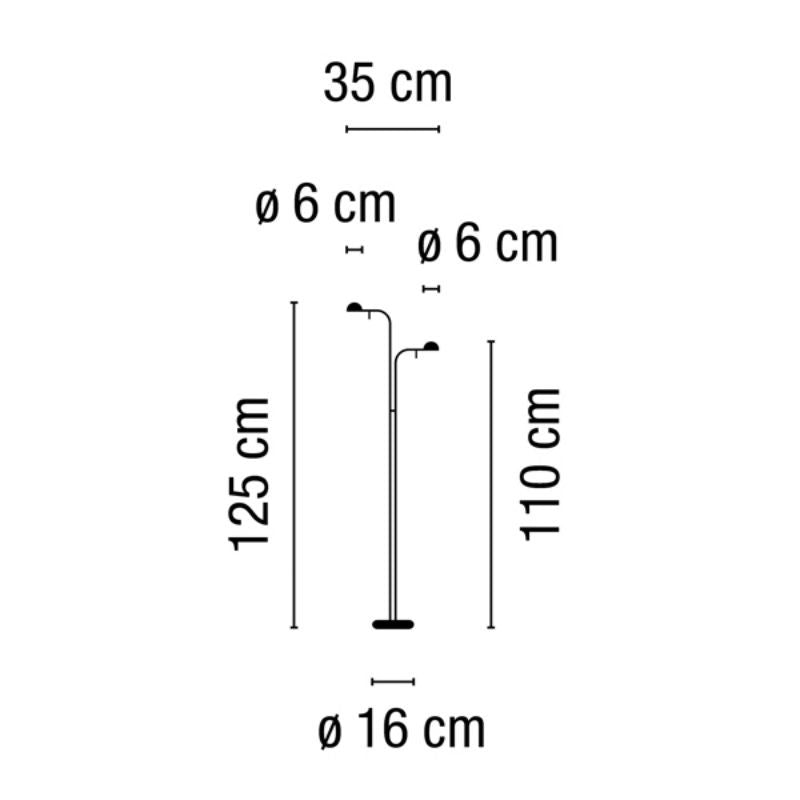 Vibia Pin Floor Lamp