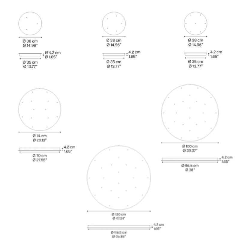 Lodes Round Cluster System Canopy