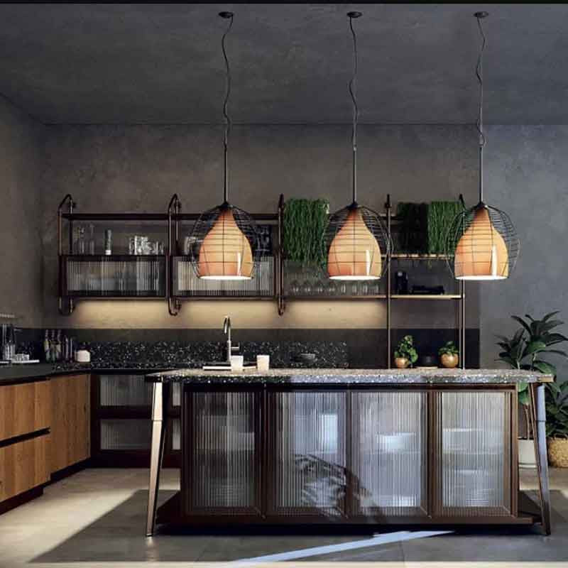 Diesel by Lodes Cage Large Pendant Lamp