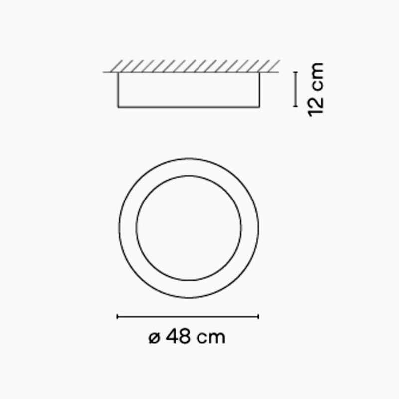 Vibia Duo 4870 Ceiling Light